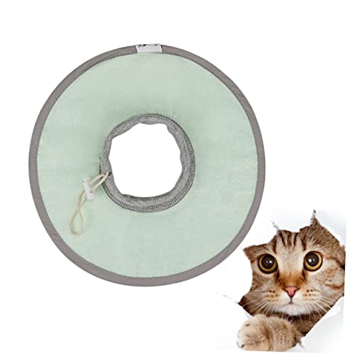 Housoutil 3 Pcs Licking Cone Dog Cot Pet Dog Cone Plant Weights Licking Collar Dog Veil Wedding -Lick Collar Dog Elizabethan Collar Puppy Water Elizabeth Circle