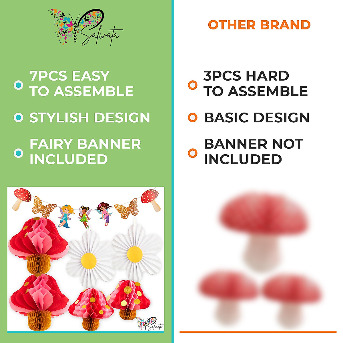 Mushroom classroom decor, Mushroom Party Decorations, Mushroom Birthday Decorations, Fairy garden alice in wonderland decor, Forest theme garland, Fairytale centerpiece, paper hanging lantern smurfs