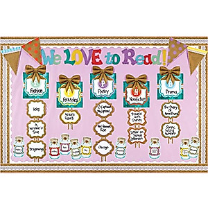 Teacher Created Resources Shabby Chic Burlap Accents (77192)