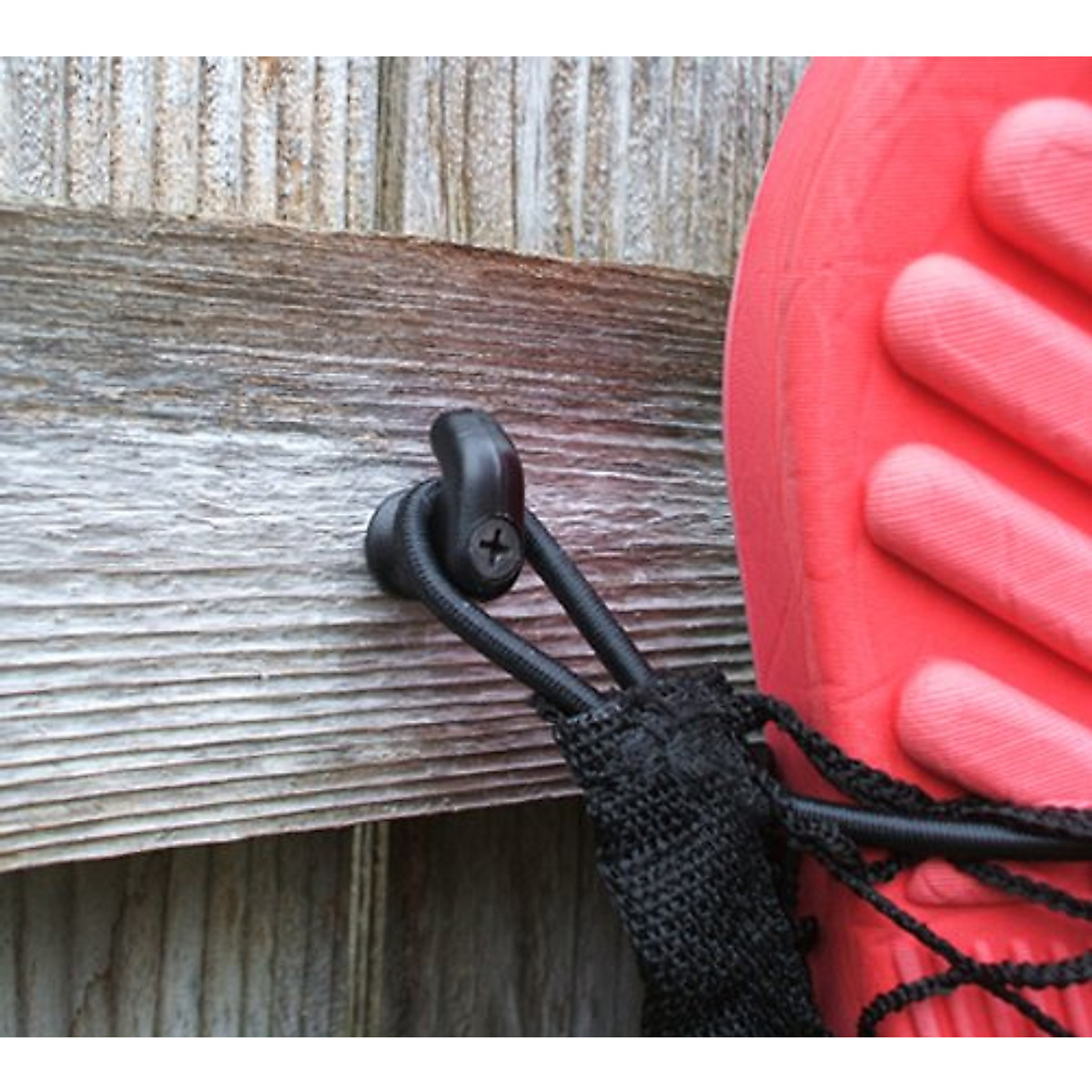 MIDE Products TN-LG-JH Large Toy Storage Net with 3-Plastic Screw-On Hooks