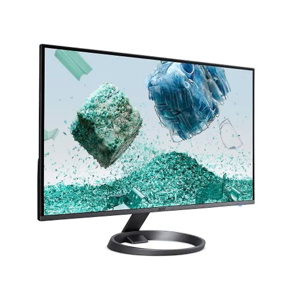 Acer Vero RL272 yii 27” 1920 x 1080 IPS Ultra-Thin Monitor | AMD FreeSync Technology | 75Hz Refresh | 1ms (VRB) | Zero-Frame | Made with 85% PCR & 5% Ocean-Bound Plastics | 2 x HDMI 1.4 Ports & VGA