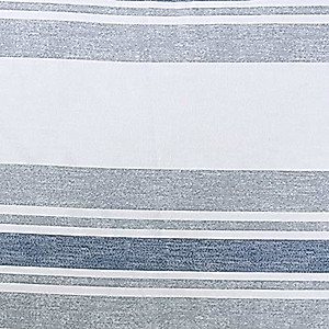 Nautica - King Size Comforter Set, Cotton Bedding for All Seasons, Includes Matching Shams (Bay Shore Navy, King)