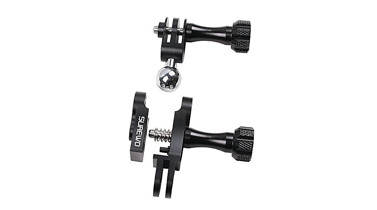 SUREWO Dual Rotating Extension Arm Mount for Action Cameras