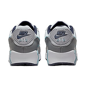 Nike Men's Air Max 90 Pure Platinum/Worn Blue (DM0029 003) - 10.5