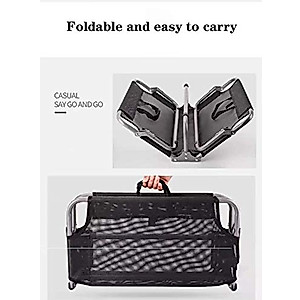 Oggo Pet Cot Elevated Bed | No Assembly Required | Premium Tear Resistant Cooling Mesh (Size : Large)