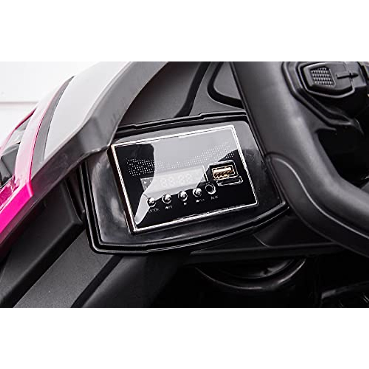 Dakott Lamborghini V12 Vision Gran Turismo Ride on Sports Car for Kids., Pink, Large