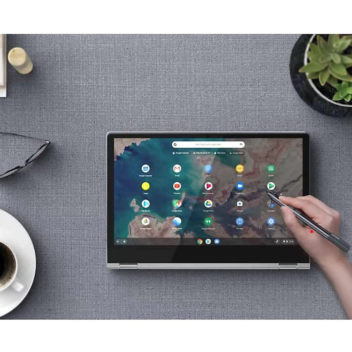 Lenovo Chromebook Laptop Touchscreen Stylus Pen 2023 - Flex 3i Chromebook 8GB RAM 64GB eMMC - 15.6inch Google Chromebook 2 in 1 - Wi-Fi 6 - USB C - Long Battery Life - HDMI Port - SD Card Reader