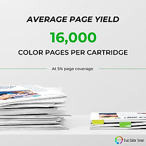 TCT 651A Color Toner Cartridge 3 Pack - Premium Compatible Replacement for HP 651A CE341A CE342A CE343A Works with HP Color Laserjet Enterprise 700 MFP M775dn M775f M775z M775z+ (Cyan Magenta Yellow)