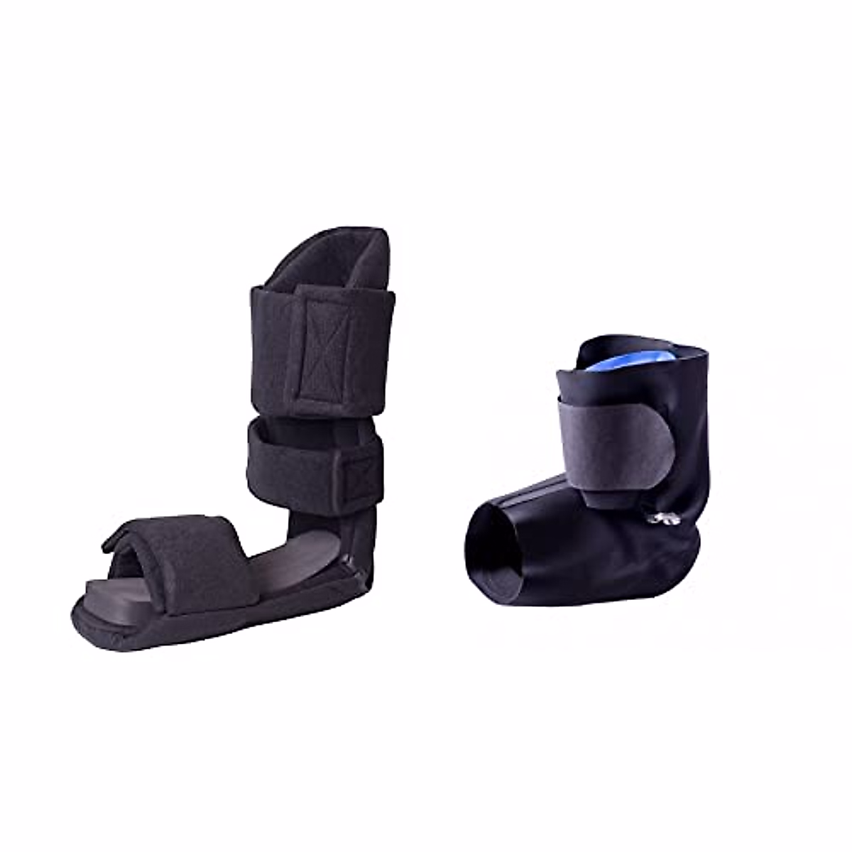 Brace Direct Night Splint + Plantar Fasciitis Air Wrap- for Plantar Fasciitis Relief, Arch Support, Heel Foot Pain, Achilles Tendonitis