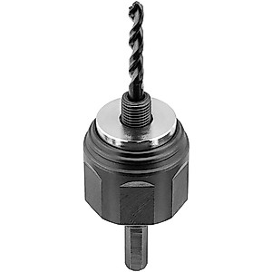 DEWALT DW1810 3/8-Inch Quick Change Mandrel (9/16-Inch to 1-3/16-Inch), Black, 3/8 in