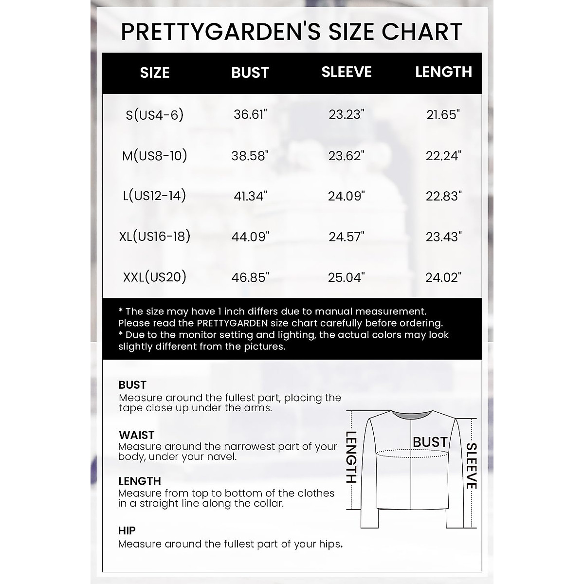 PRETTYGARDEN Women's 2025 Winter Coats Fleece Cropped Jacket Faux Fur Long Sleeve Pockets Shaggy Warm Outerwear Fall Clothes (Apricot,Medium)