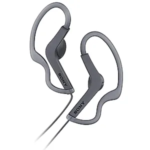 Sony MDR-AS210 Sports In-Ear Splashproof Headphones BLACK