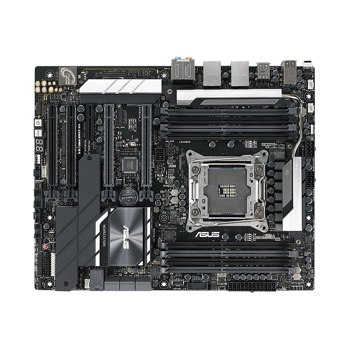 ASUS WS X299 PRO/SE LGA2066 DDR4 M.2 U.2 ATX Motherboard for Intel Core X-Series Processors with SafeSlot