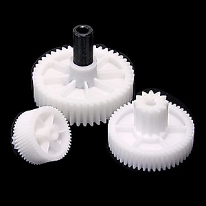 1 Set Plastic Gears Meat Grinder Pinion Mincer compatible with Moulinex HV2 ME205 HV4 ME405 ME440 ME458 Kitchen Appliance Spare Parts