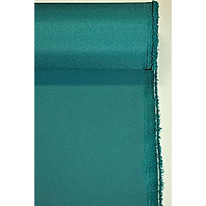 USA Fabric Store Teal Outdoor Coated Marine UV Boat Awning Canvas Fabric Marine One Plus 60 inch W, By the yard
