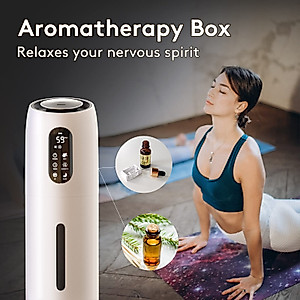 TOUTOUAN Humidifiers for Bedroom Large Room,9L/2.3GAL Large Top Fill Cool Mist Humidifier with Essential Oils Remote Control Whisper-Quiet for Baby Kids Adults Home Yoga Sleep Plant