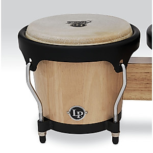 LP ASPIRE Series Wood Bongos Natural LPA601-AW