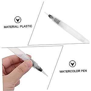 VILLCASE 6pcs Calligraphy Pen Set Oil Painting Brushes Oil Painting Set Watercolor Pens Brush Set Paint Brush Pens Water Brush Pen Set Water Color Brush Pens Water Coloring Brush Pen Pencil