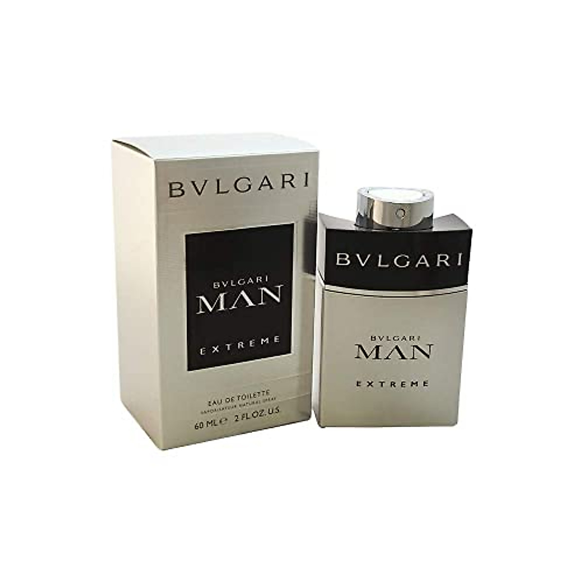 BVLGARI Man Extreme Eau De Toilette Spray for Men, 2 Ounce (BULGARI-971051)