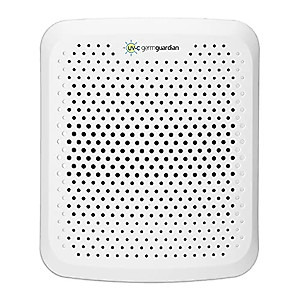 GermGuardian AC225W Pluggable Air Purifier with UV-C Light and Nightlight, Reduces Airborne Mold and Germs, Odor-Eliminating Aromatherapy Essential Oil Pad Included, 7-in Pluggable Air Purifier, White