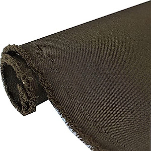 Canvas Awning Fabric MARINE OUTDOOR FABRIC 60" Wide CHOCOLATE (1 yard)