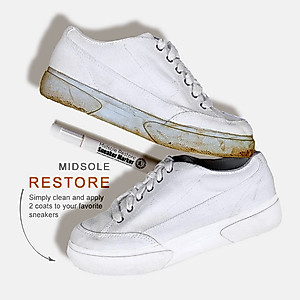 Gold Label Detailing VNDS Midsole Restore Sneaker Marker | Acrylic Based Permanent Paint (White)