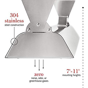 Infratech W-3024 SS Stainless Steel 61.25” Single Element Fixture 3000 Watt, 240 Volt, Stainless Steel