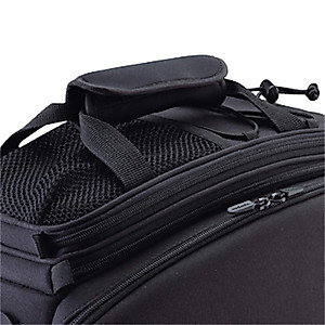 Topeak Unisex Adult DXP Trunk Bag - Black, 36 x 21.5-29 x 25 cm/22.6 Litre
