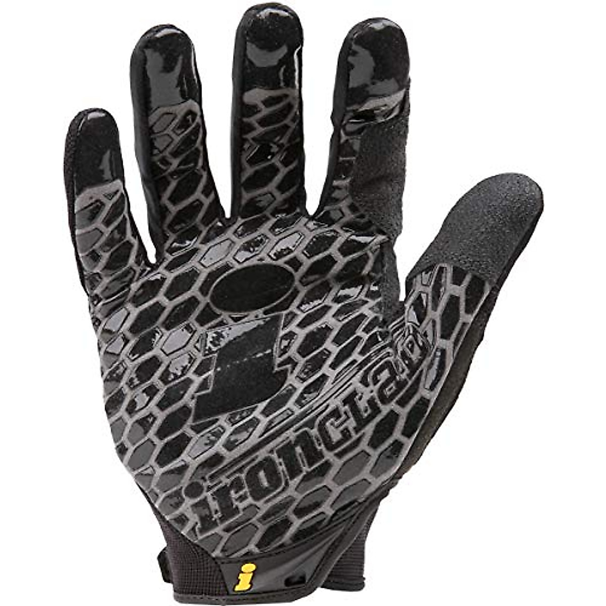 Ironclad Box Handler Work Gloves BHG, Extreme Grip, Performance Fit, Durable, Machine Washable, (1 Pair), Large - BHG-04-L, Black