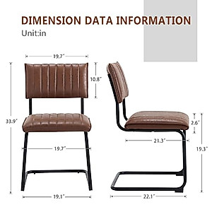 BV Vintage Suede Mid Century Dining Chairs Set of 4 - Elegant and Comfortable