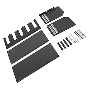 ETAINGYEUN Power Tool Sorter Wall Mount Heavy Duty Drill Storage Rack For Garage Workshop (Black)