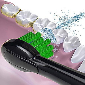 Waterpik Sonic-Fusion Replacement Flossing Brush Heads, Black/Chrome