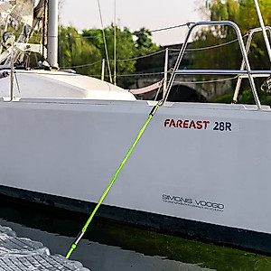 NIUTRIP Bungee Cord Dock Line with Stainless Steel Clip Boat Rope Mooring String with Foam Float for Docking,Kayak,Watercraft,SeaDoo,Jet Ski,Pontoon,Canoe,Power Boat Accessory,4-5.5ft,2 Pack