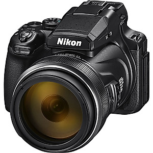 Nikon Coolpix P1000 4K 125x Super Zoom Digital Camera with 32GB Card + Battery & Charger + Filter Kit (Renewed)
