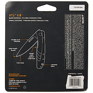 Gerber Gear STL 2.0 Knife [22-41122],Black