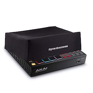 Akai Professional MPC One/MPC One + Dust Cover Protector [Water Resistant, Antistatic, Black Premium Fabric] by DigitalDeckCovers