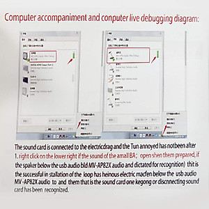 V8-Live Sound Card, USB External V8 Karaoke Recording Mobile Audio Mixer, Audio Live Broadcast KTV Sound Card for Live Broadcast, K Songs, Recording, Voice Chatting