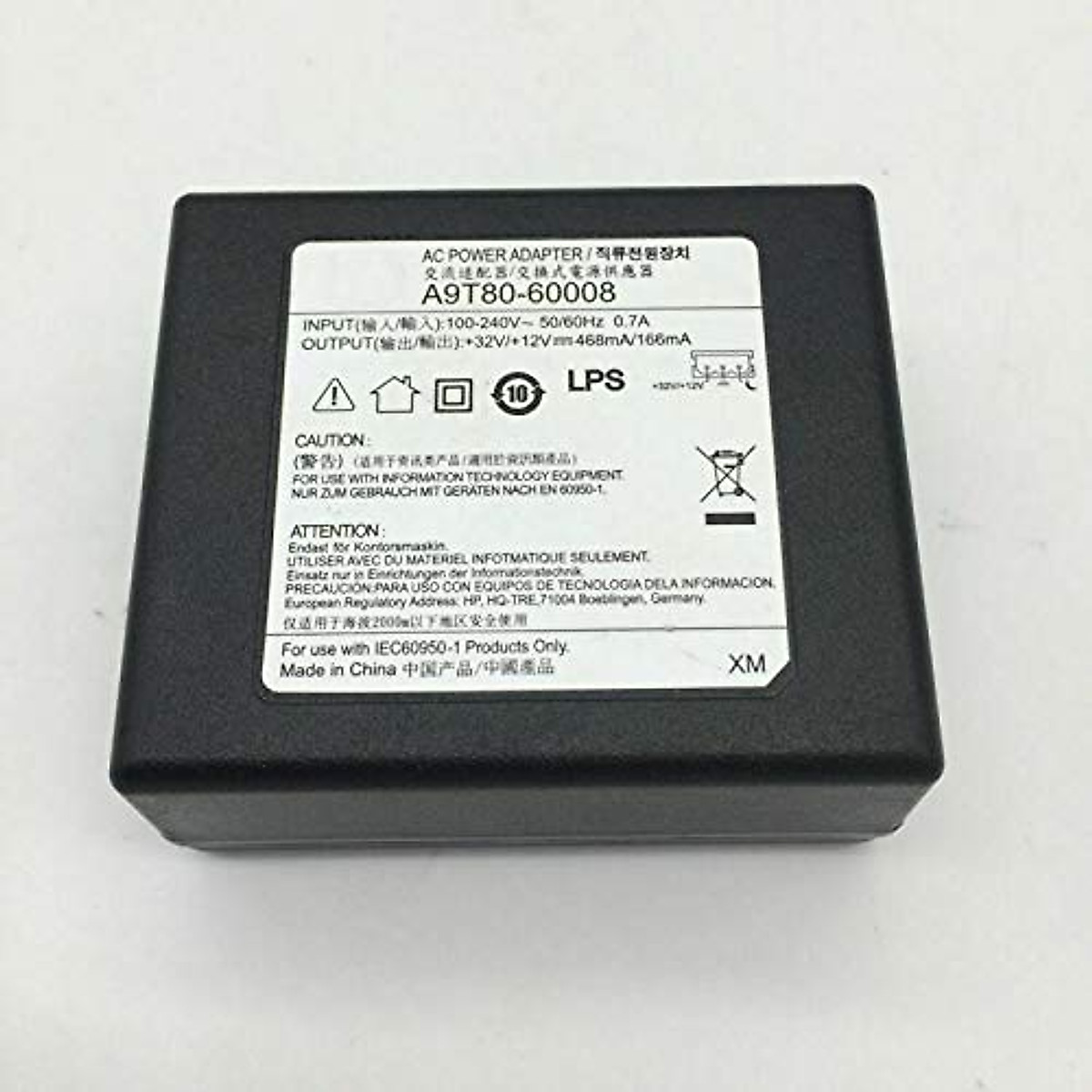 Printer Spare Parts for Yunton A9T80-60008 Power Adapter for HP 4632 4630 4631 3546 4634 3545 4646 4515 4648
