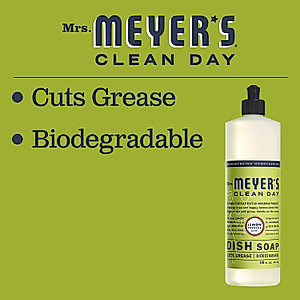 Mrs. Meyer's Dish Soap Variety, 1 Dish Soap, 1 Dish Soap Refill, Lemon Verbena, 1 CT