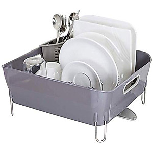 SDGH Kitchen Stainless Steel Dish Rack - Drain Rack Storage Tray Household Dish Rack