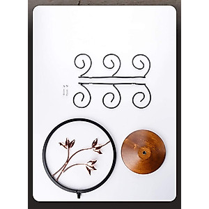 FIAMER Wine Rack Stand-alone Drying Rack Metal Drying Rack Wine Glass Rack Kitchen Bar Decoration Multi-function Display Rack Storage Rack table top Wine Glass Holder