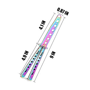 KALOPEZY 3 Pack Practice Tools Game Equipment for Practice, Stainless Steel Set of 3 Color