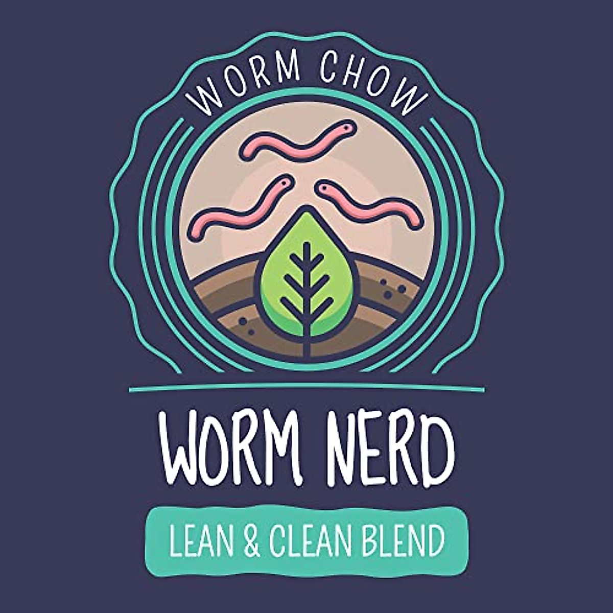 Arcadia Garden Products Worm Chow - Lean & Clean Blend - 2 lbs, Wormeries, Vermiculture, Worm Feeding, Worm Nutrition (WN35)