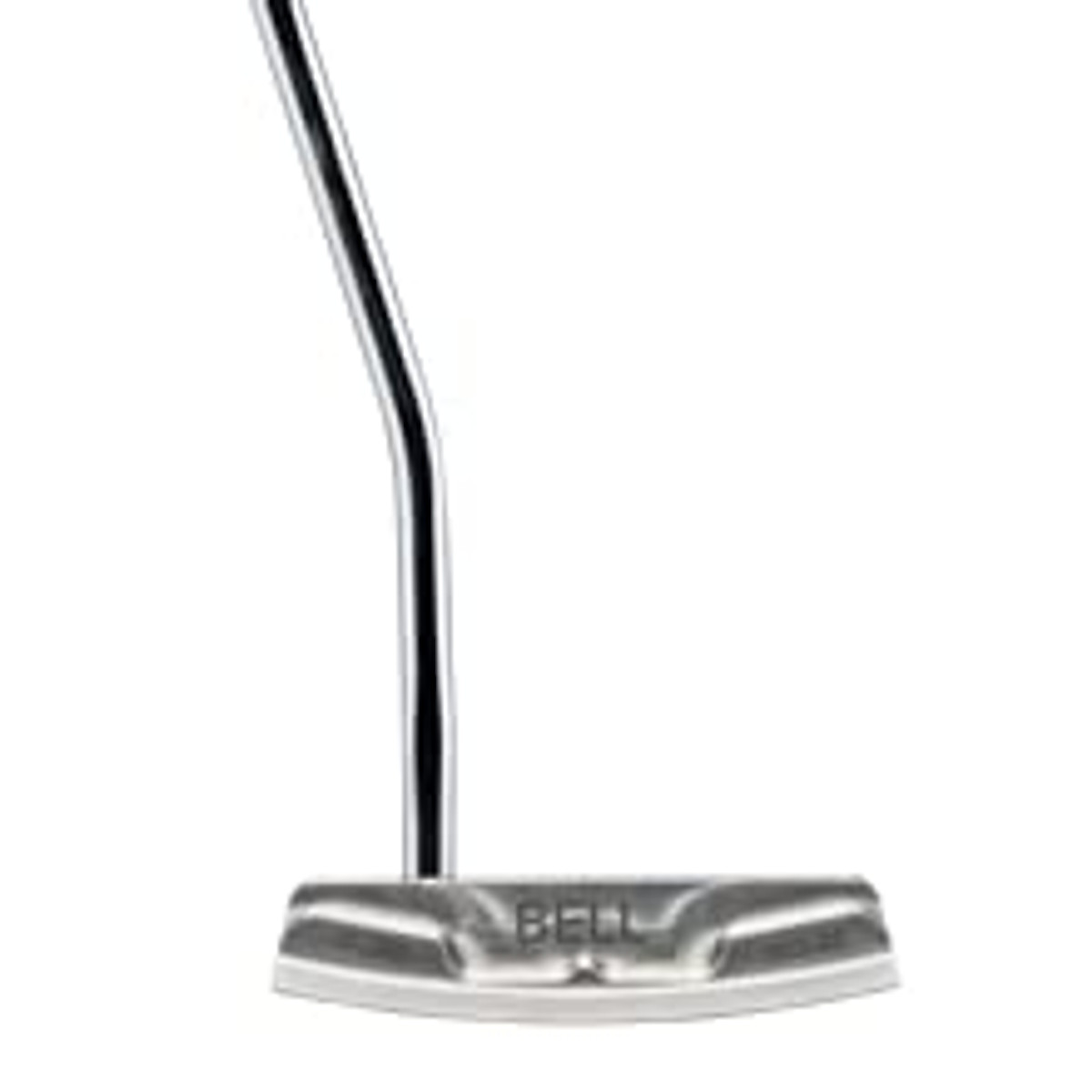 Bell F-360 Full Offset Standard Blade Golf Putter + Tacki-Mac Black Pistol Standard Grip (Right, 34)