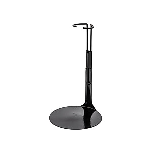 Kaiser Doll Stand 1075 - Black Doll Stand for 3 1/2" to 5" Dolls and Action Figures, 6-Pack