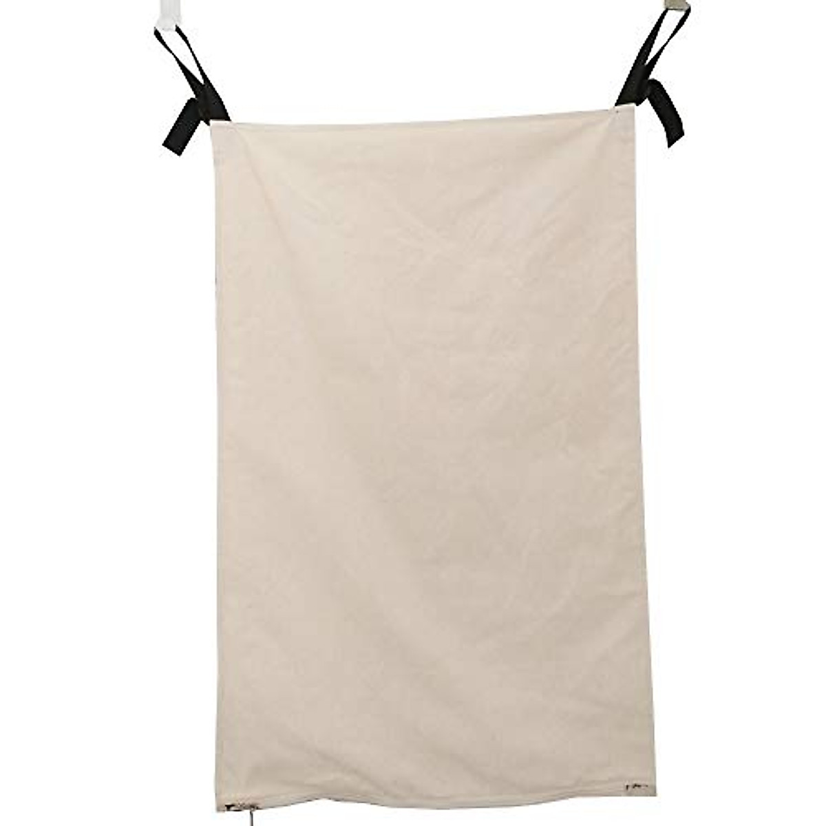 Amlrt Adjustable Door-Hanging Laundry Hamper with Stainless Steel Hooks, Hanging Laundry Bag