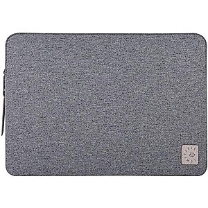 Comfyable Tablet Sleeve Compatible for iPad Pro 12.9 inch M2 2022 M1 2021 2020 W/Smart/Magic Keyboard & Pencil Holder - Protective Water Repellent Slim Sleeve for iPad Pro 2018-2022, Gray
