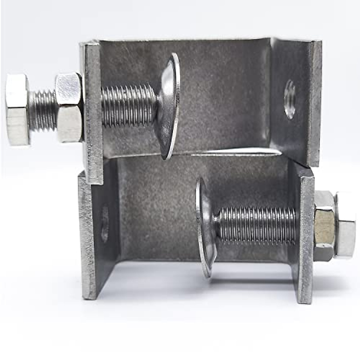 OBPSFY 4 Pcs C Clamp Tiger | 304 Stainless Steel C-Clamp Heavy Duty Woodworking Clamp Set | 65MM/2.6Inch Tiger Clamp Clip with Wide Jaw Openings for Welding/Carpenter/Building/Household