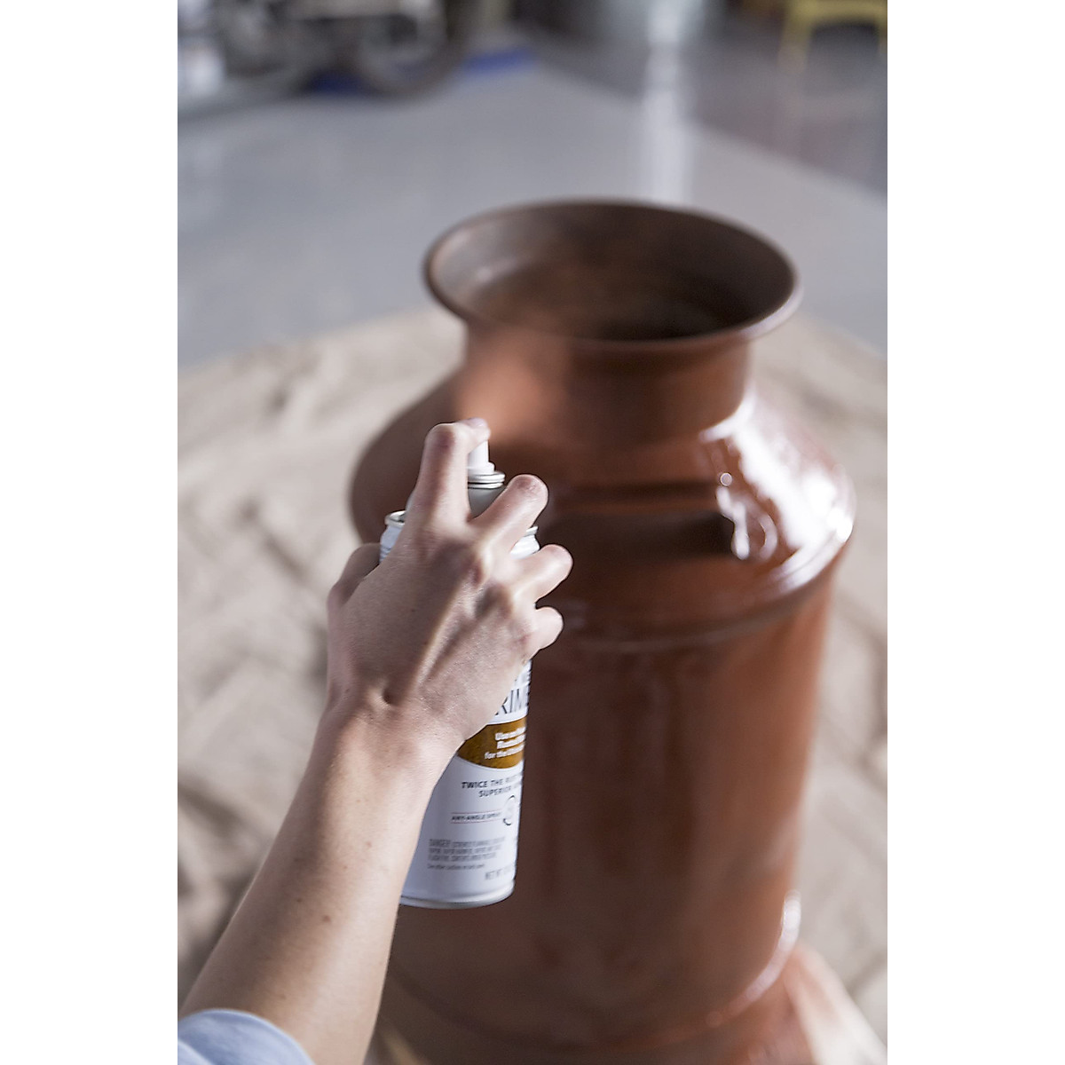 Rust-Oleum 7769830 Stops Rust Spray Paint, 12-Ounce, Flat Rusty Metal Primer