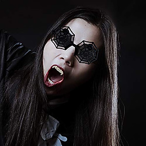 Marrywindix 12 Pieces Gnarly Teeth Gag Teeth Ugly Fake Teeth Vampire Denture Teeth for Halloween Costume Party Favors Photos Props (12 Styles)